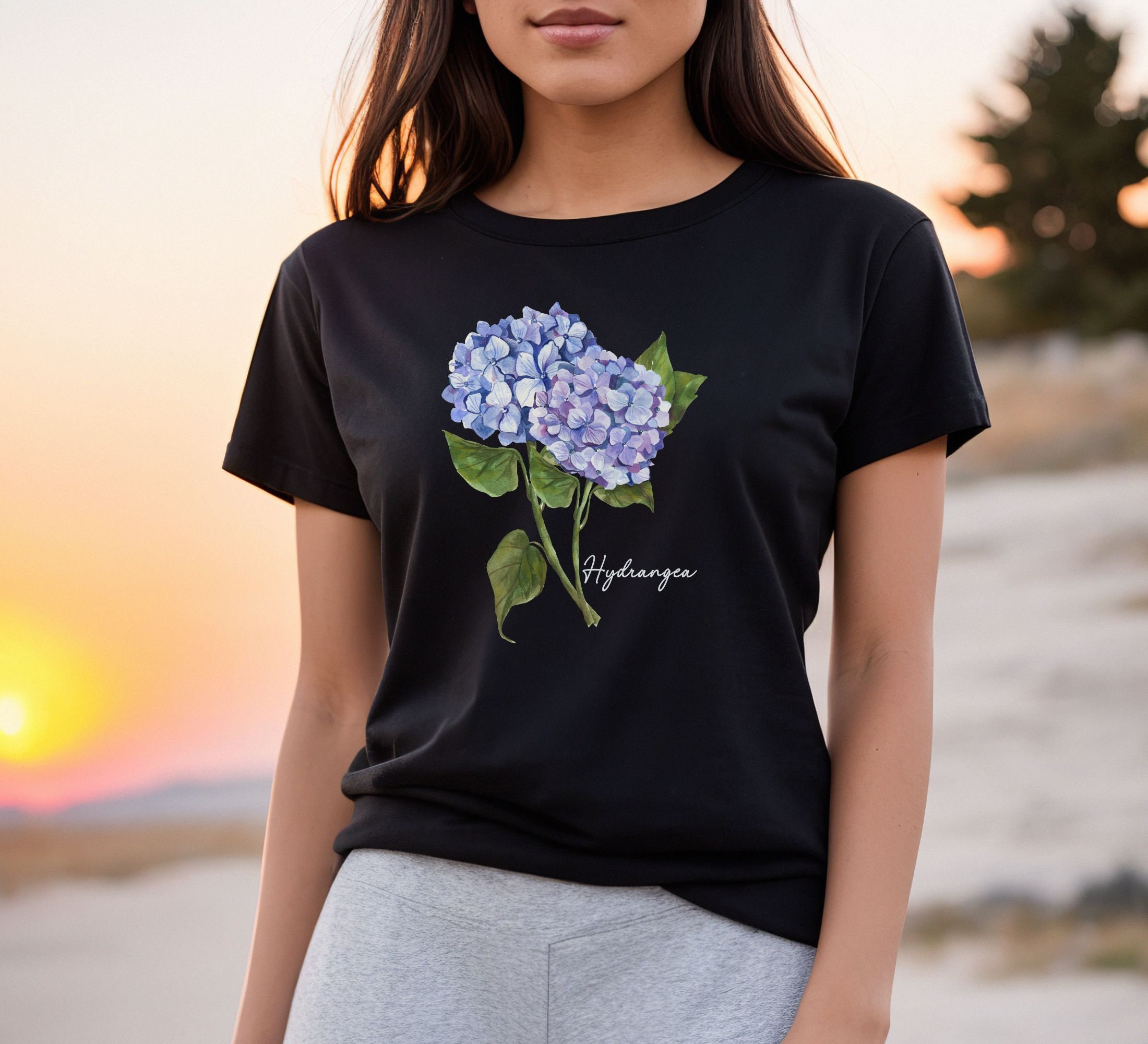 Hydrangea T-shirt, Hydrangea Festival Shirt, Hydrangea Lover Gift, Cape ...