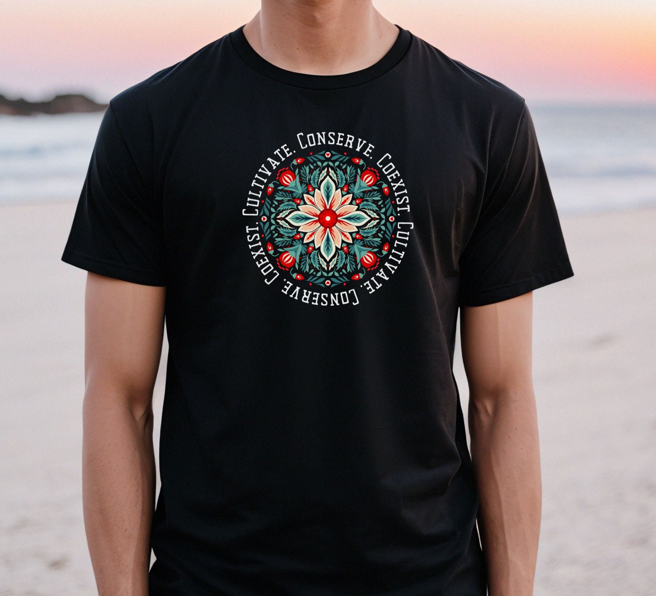 Coexist Shirt, Plant Native Shirt, Earth Day T-shirt, Conservation Tee ...