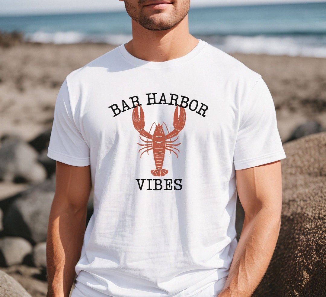 Bar Harbor Vibes T-shirt, Bar Harbor Shirt, Maine Travel Shirt, Acadia ...