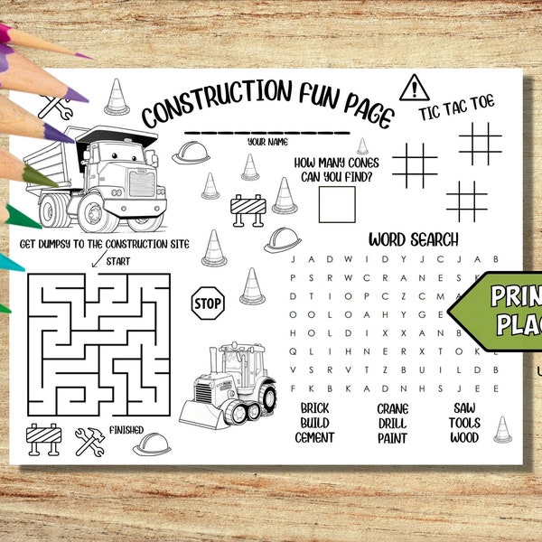 Construction Party - Etsy