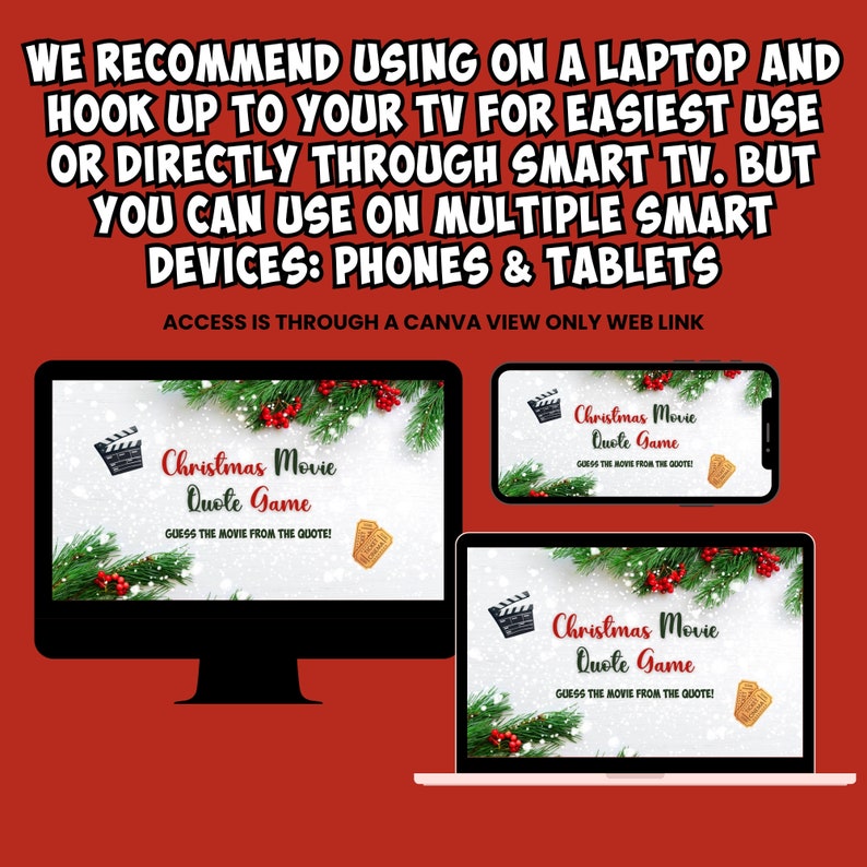 Christmas Movie Quote Trivia Game Slideshow Interactive Game Christmas ...