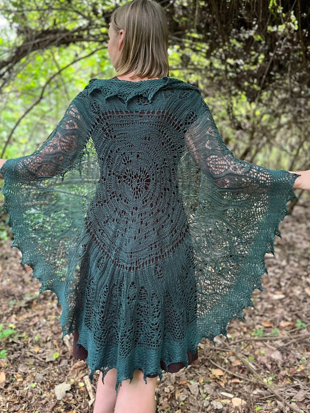 Arborist Shawl PATTERN - Etsy