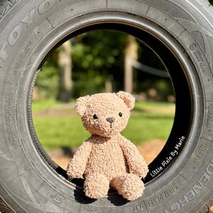 Bernie the Bear - Low-sew Crochet Bear Pattern - Easy Plush Teddy PDF ...