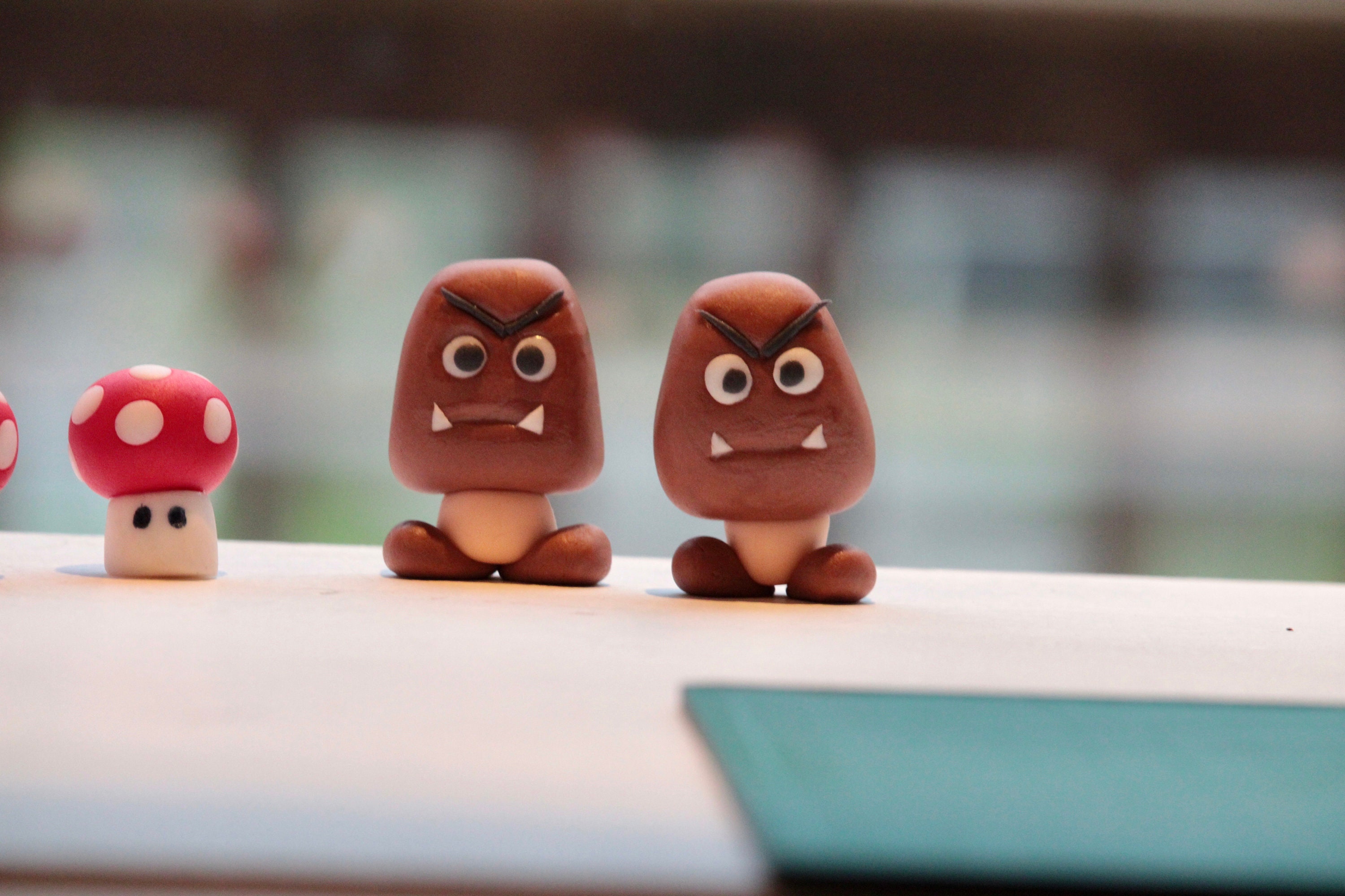 Super Mario Fondant Cake Toppers - Etsy