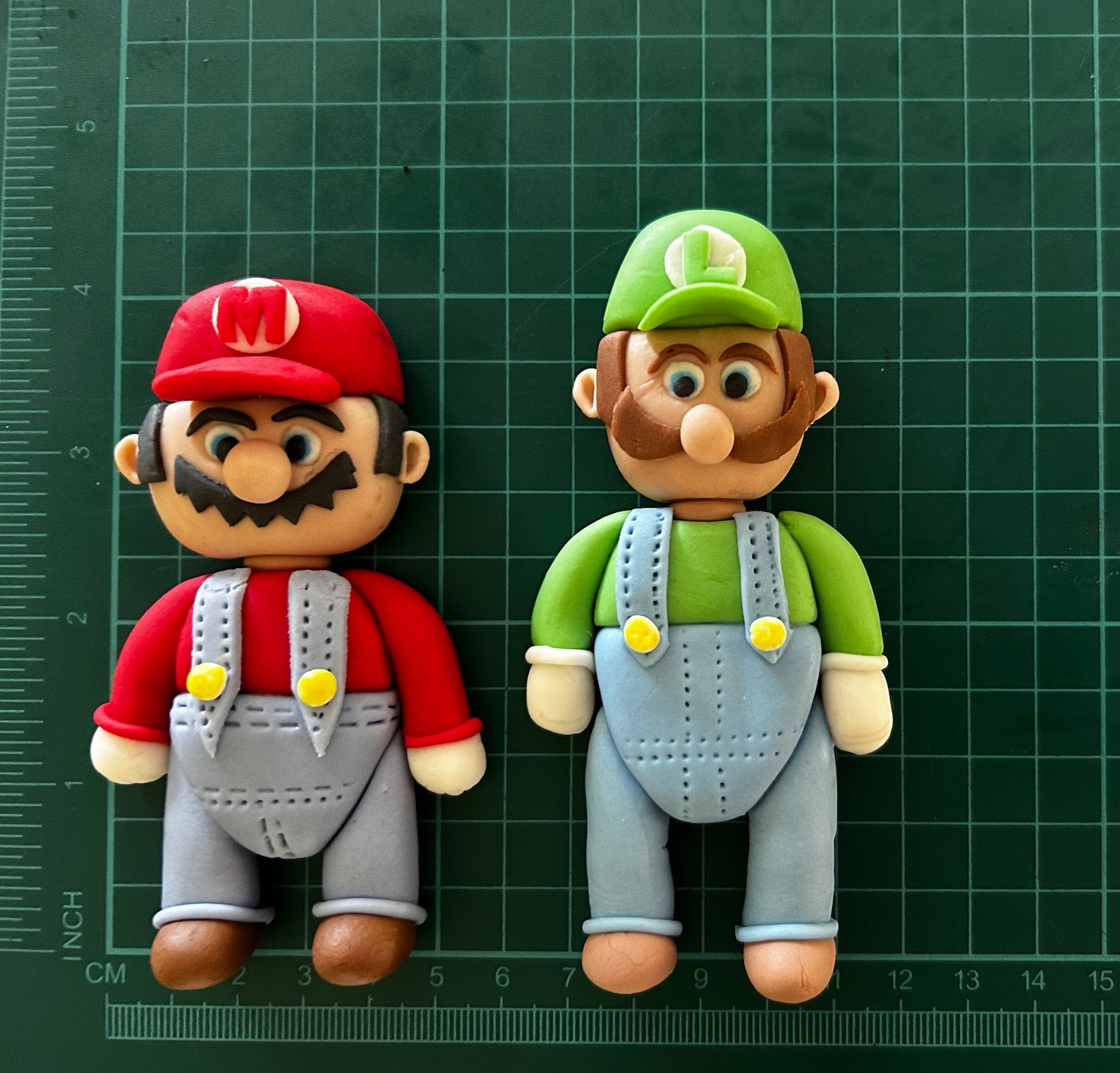 Super Mario Fondant Cake Toppers - Etsy