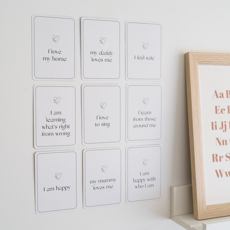 Kids Affirmation Cards (large) - Etsy