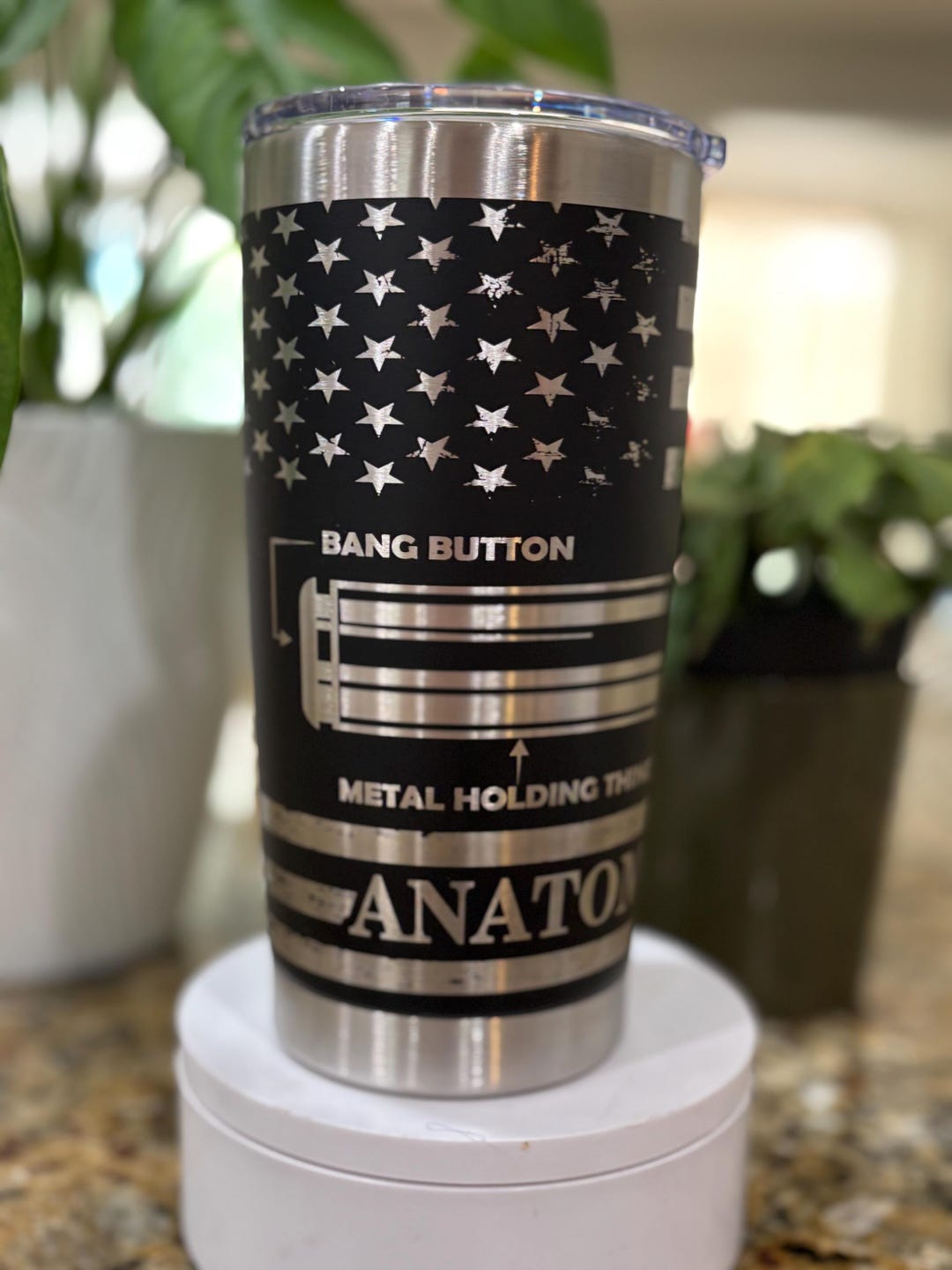 Engraved “anatomy of a Pew Pew” 20oz Tumbler – Funny Gun Humor Gift ...