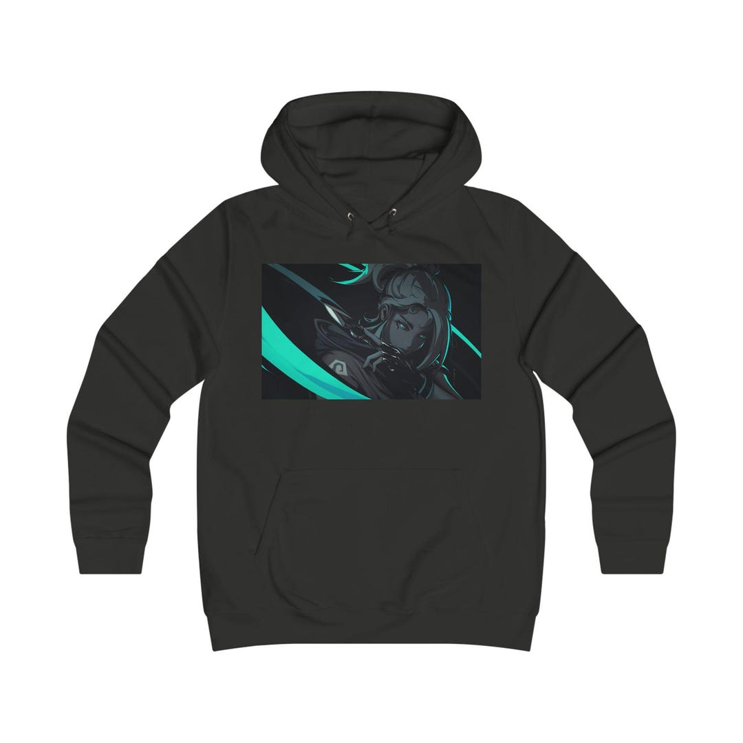 Valorant Neon Rogue Anime Warrior Hoodie | Gamer Aesthetic - Etsy
