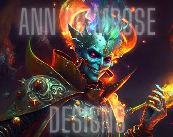 Fire and Ice Earch Digital Art Print in Space Sci-fi - Etsy