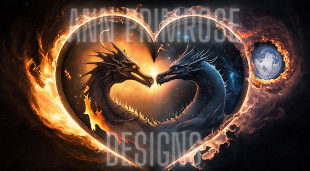 Fire And Ice Dragon Wallpaper