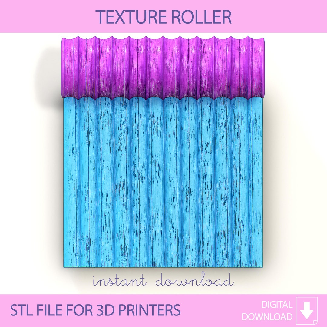 Logs Seamless Polymer Clay Texture Roller, Digital STL File - Etsy