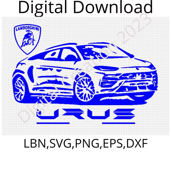 Lamborghini Vector - Etsy