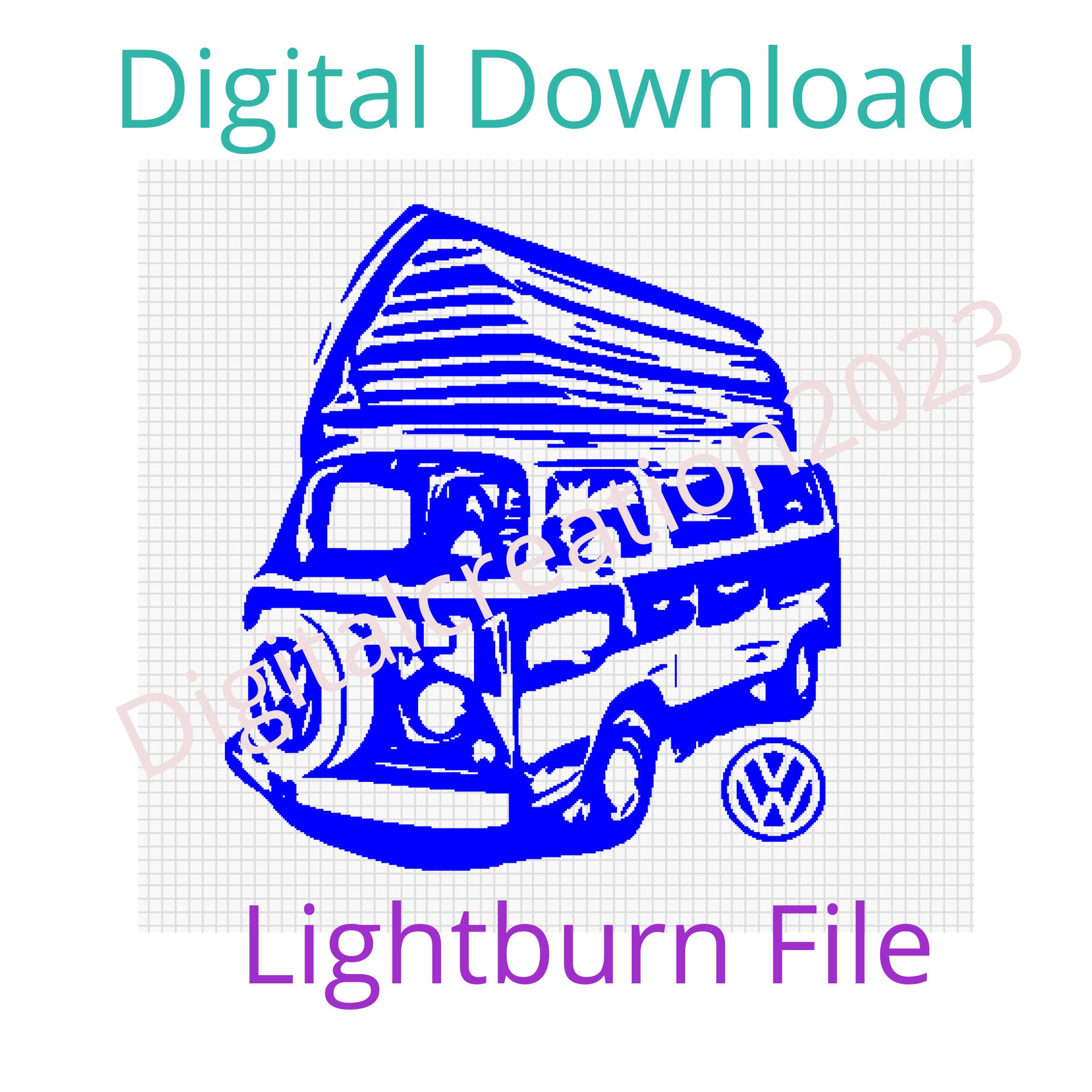 Instant Digital Download Vector Graphic VW Camper Etsy instant-digital-download-vector-graphic-vw-camper-etsy