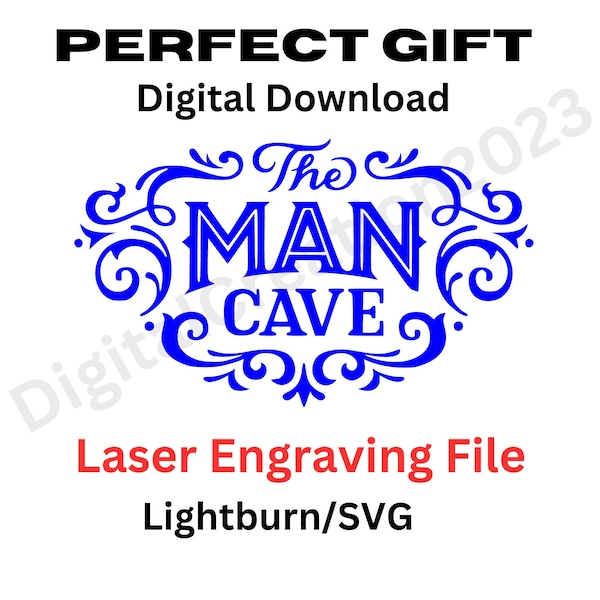 Man Cave Decal - Etsy