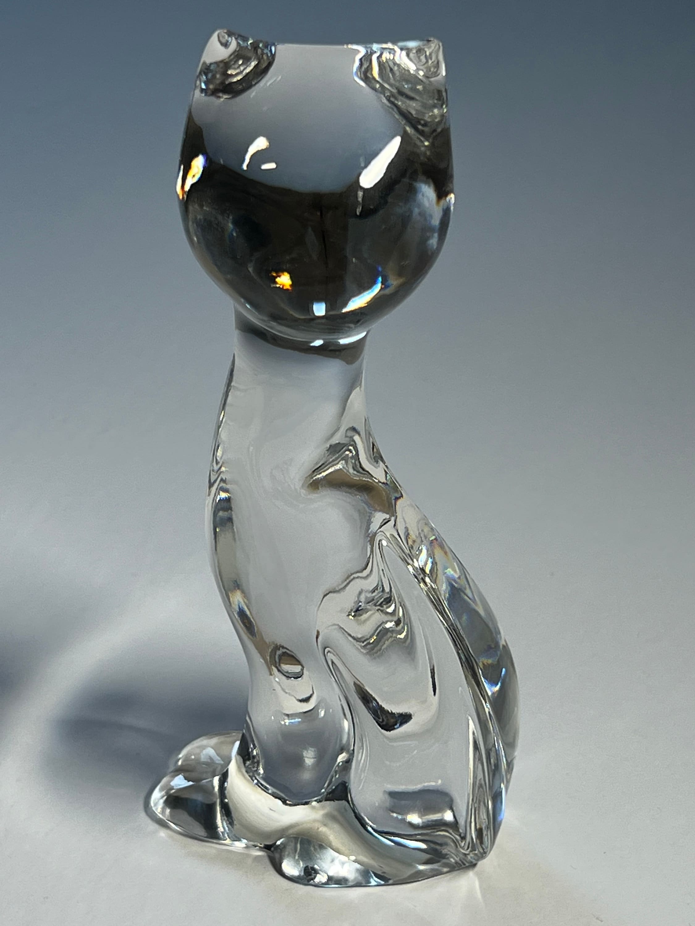 Mikasa Crystal Glass Cat-classic Friends Made in Czech Republic Mother ...