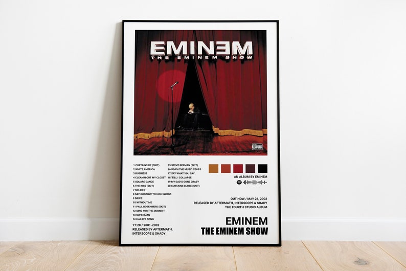 Eminem Posters / the Eminem Show Poster Album Cover Poster - Etsy Hong Kong
