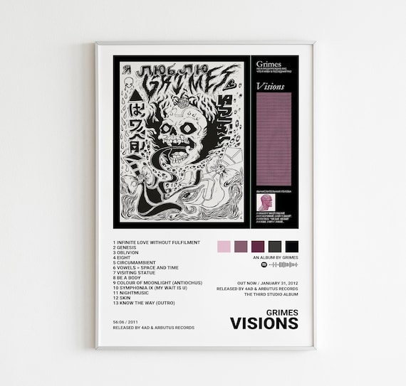 Grimes Visions Cd