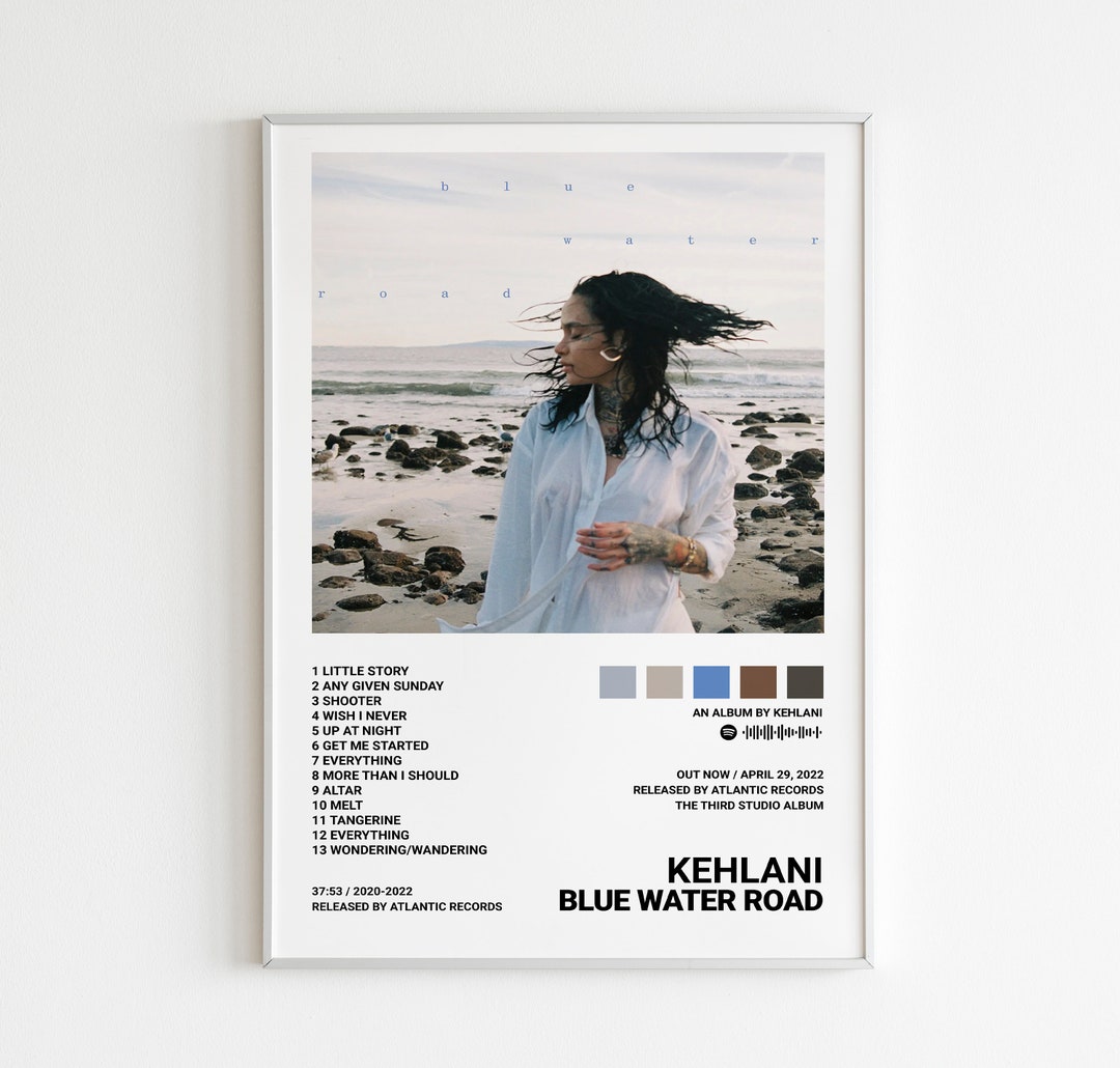 Kehlani Posters / Blue Water Road Poster / Album Cover Poster - Etsy