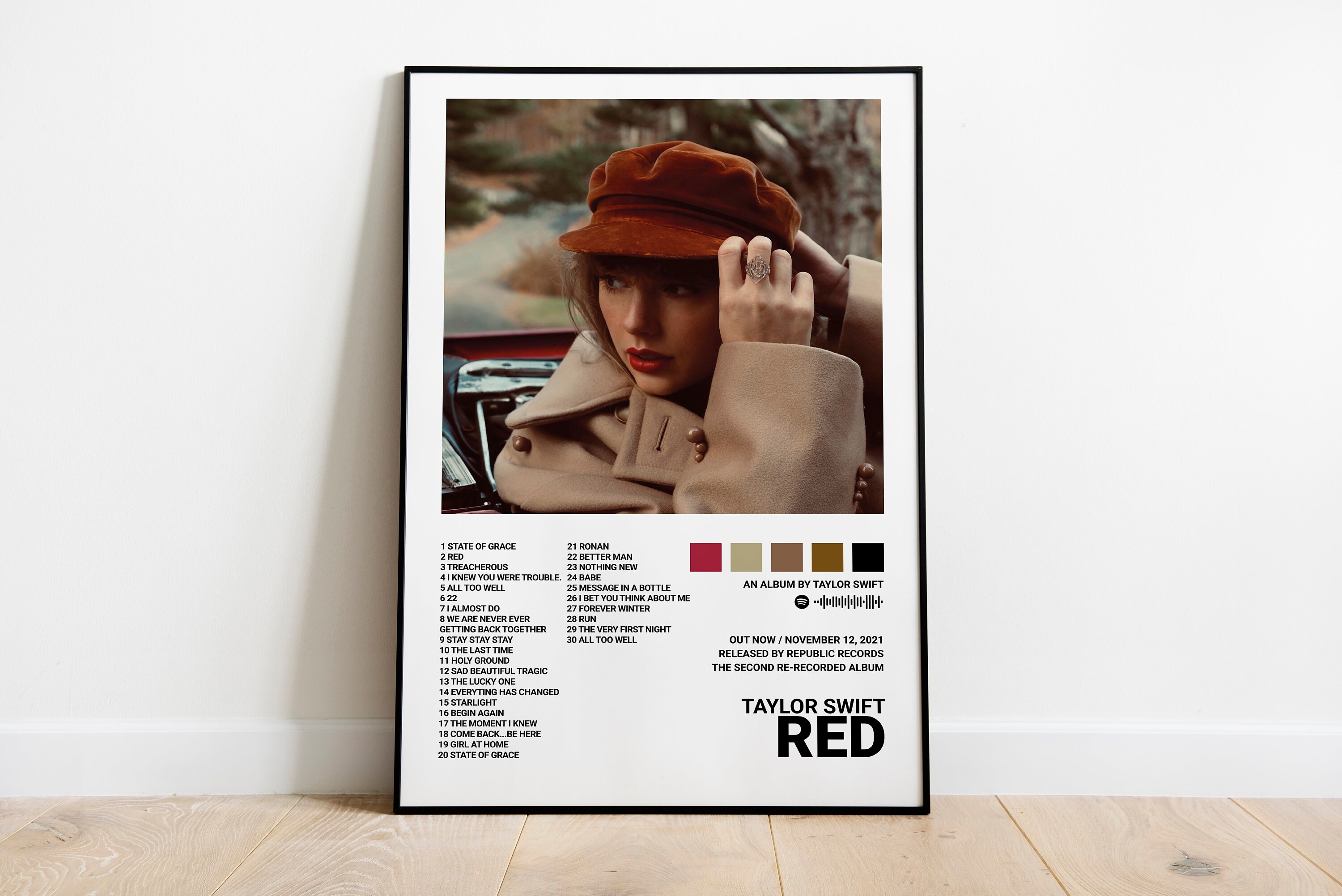Taylor Posters, Red Version Poste sold by Randy Kessler | SKU 41411672 ...