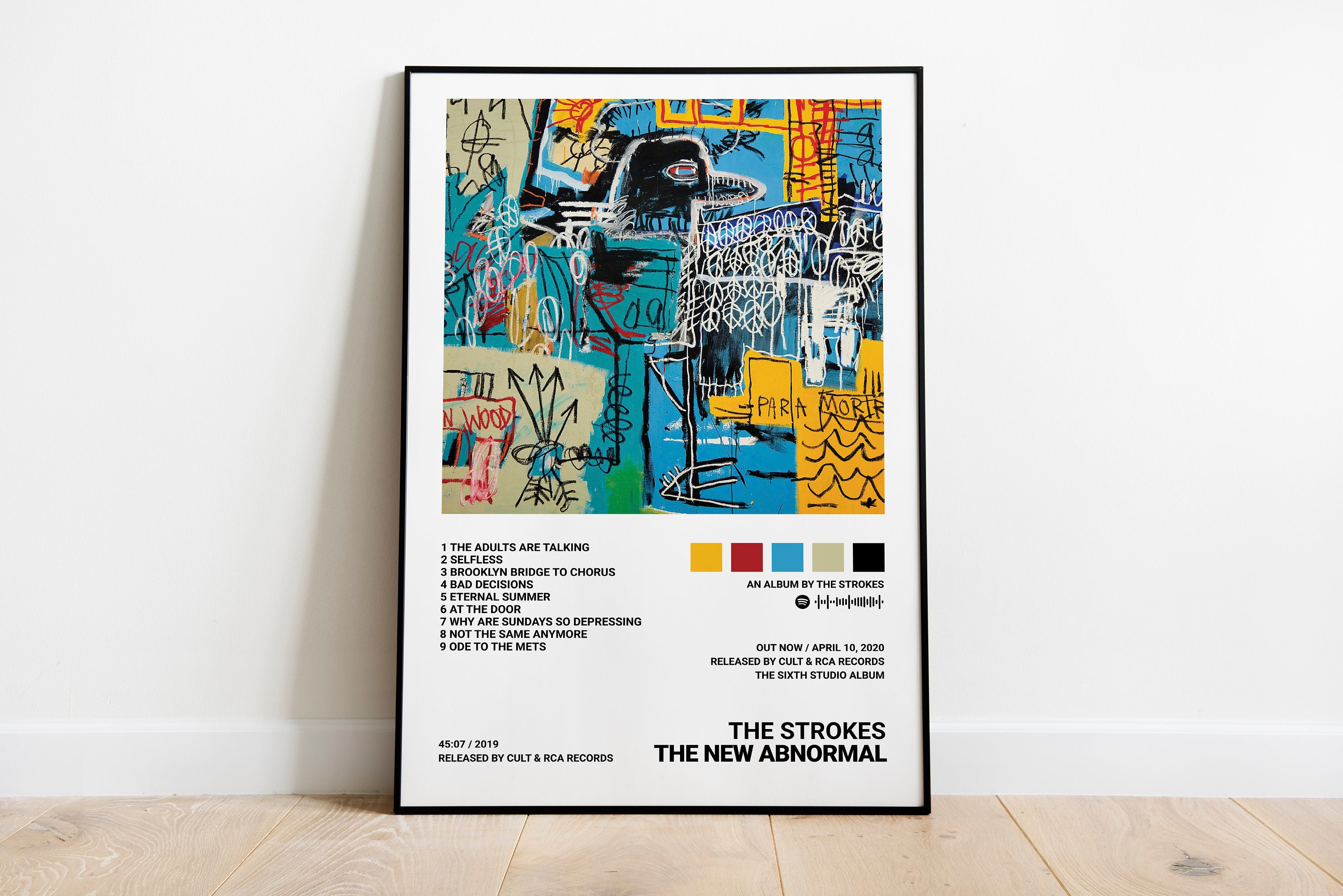 The Strokes Posters, The N€W Abnormal Poster, The Strokes Album Cover ...