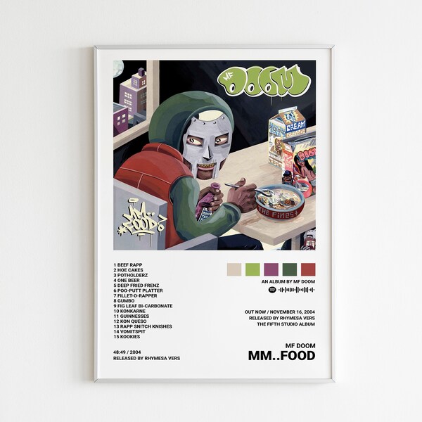 Mf Doom Poster - Etsy