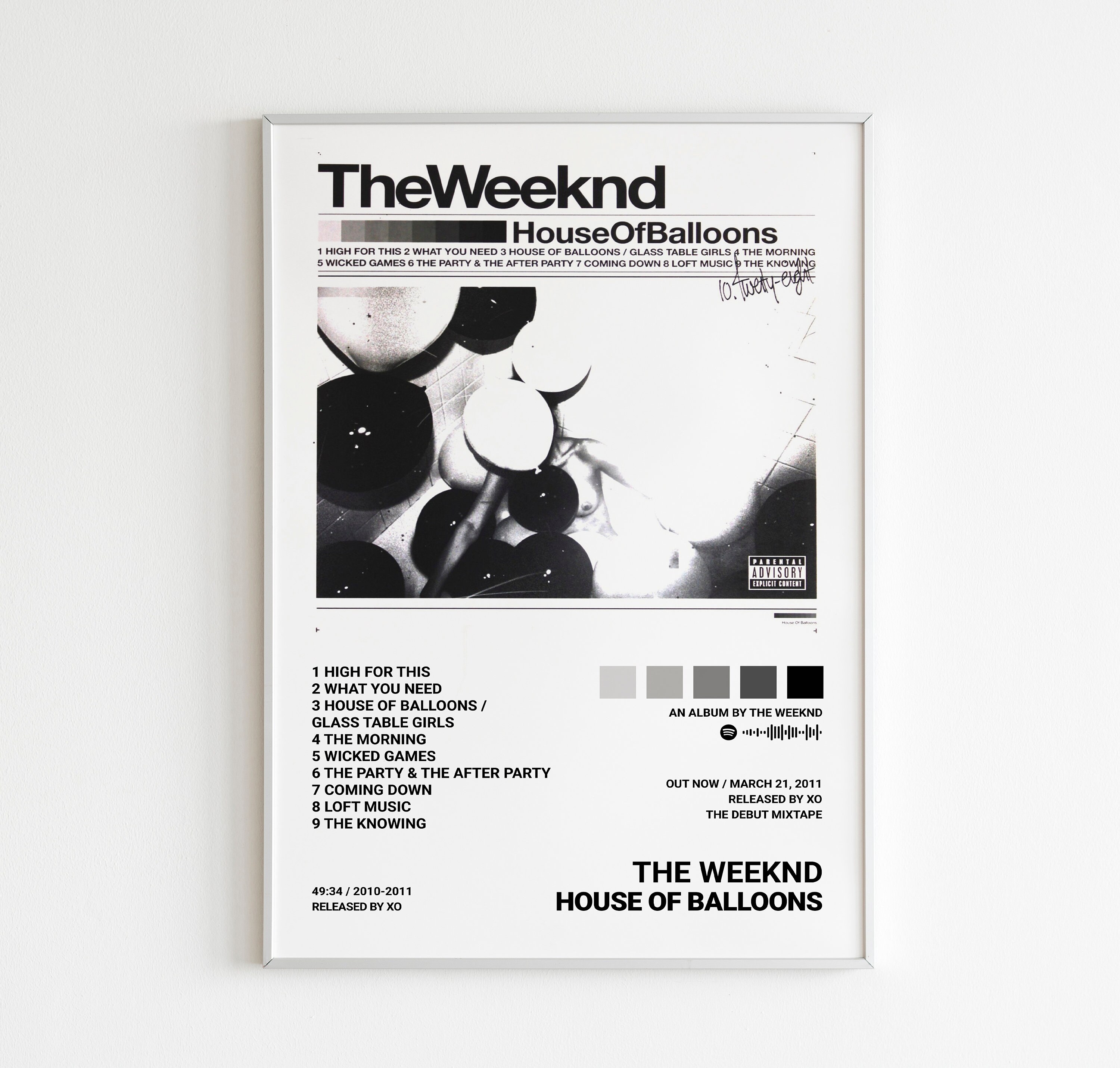 The Weeknd Xo Poster