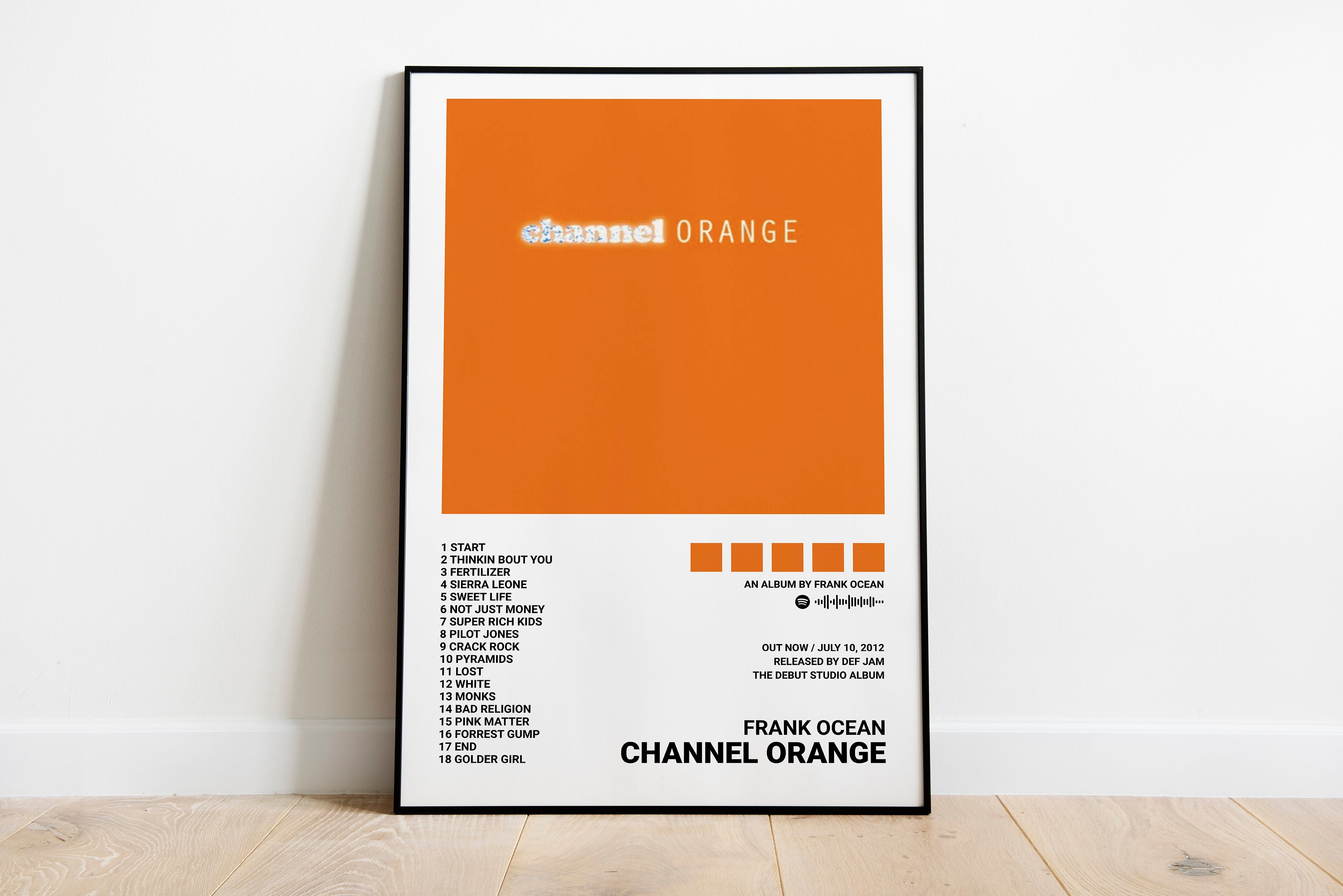 Frank Ocean Posters / Channel Orange Poster sold by Ewelina Dymek | SKU ...