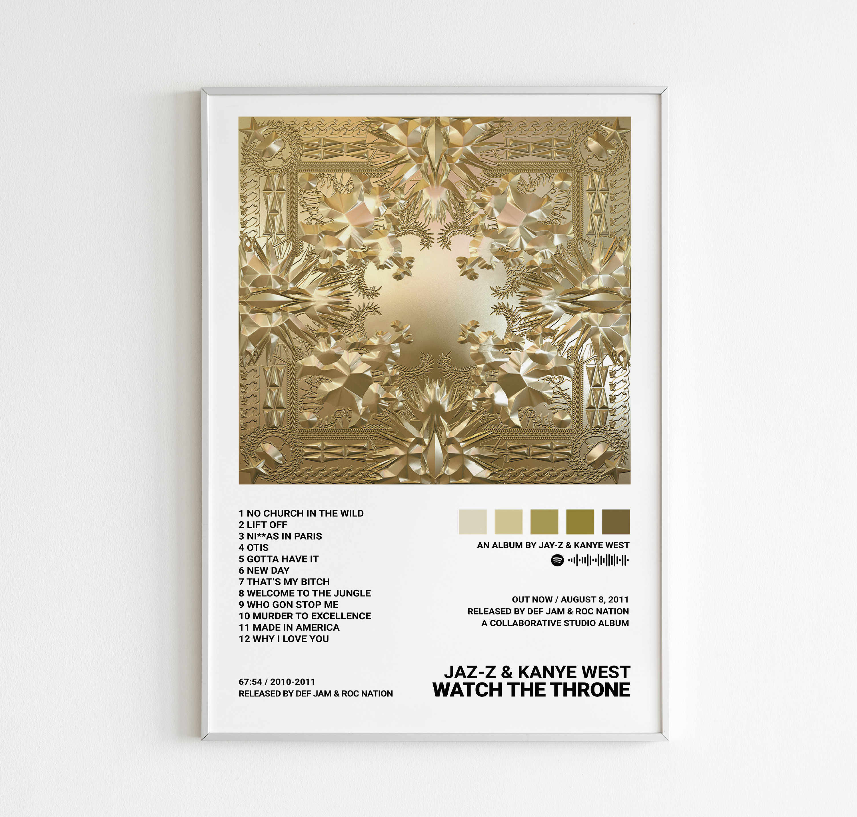 Watch The Throne Album Cover