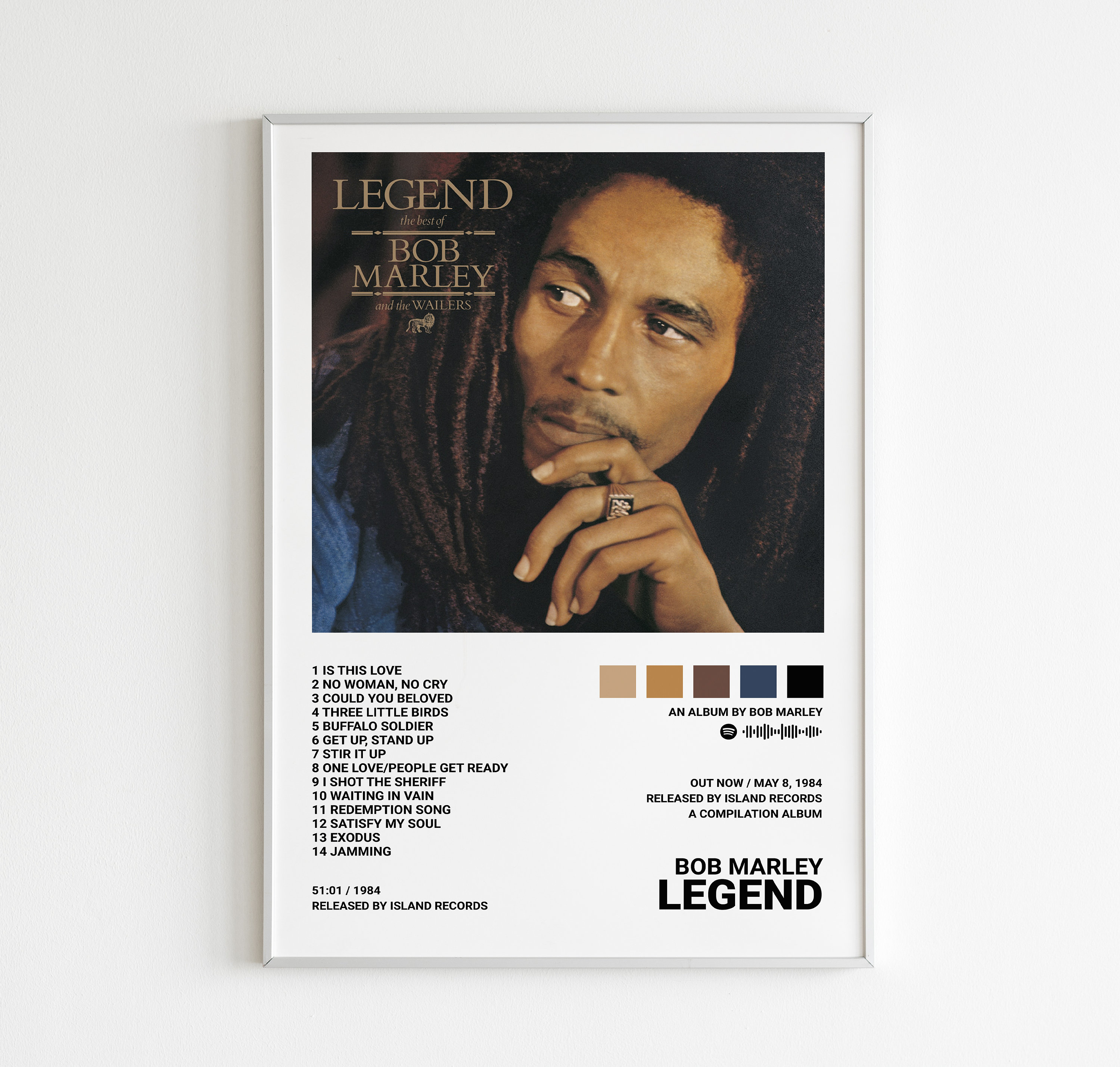 Bob Marley Exodus Album Covers