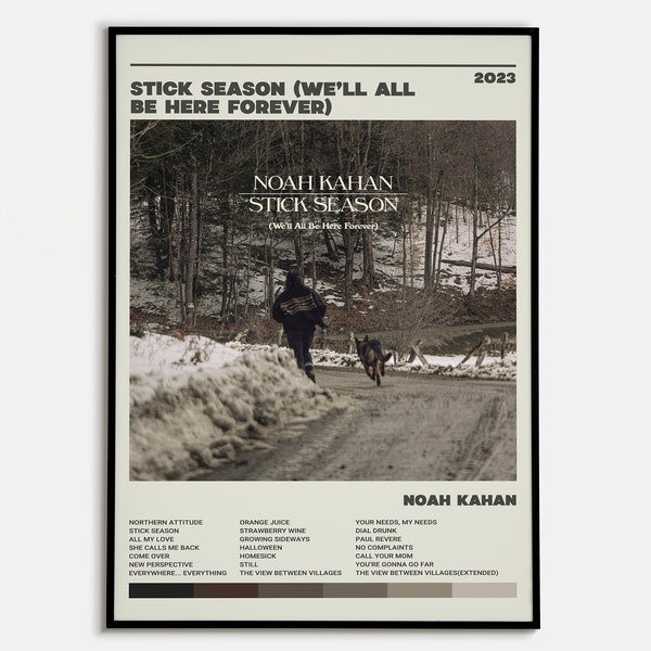 Noah Kahan Tour Art - Etsy