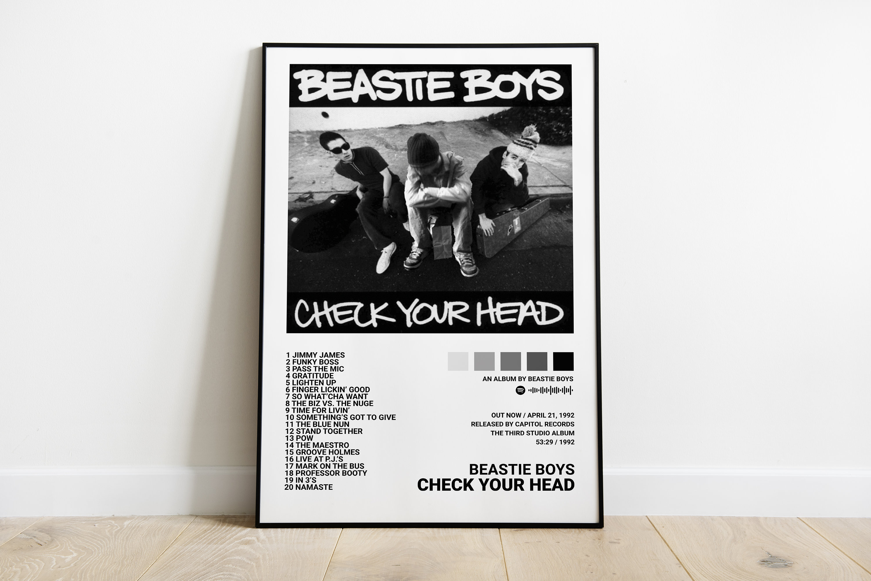Beastie Boys - Check Your Head Album Poster / Album Cover Poster No Frame