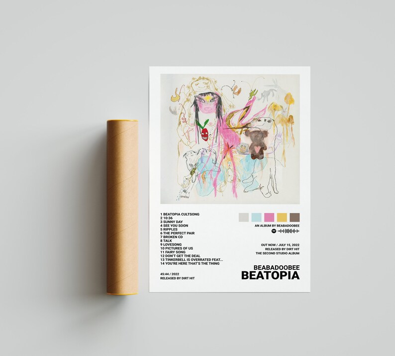 Beabadoobee Posters / Beatopia Poster / Album Cover Poster / - Etsy
