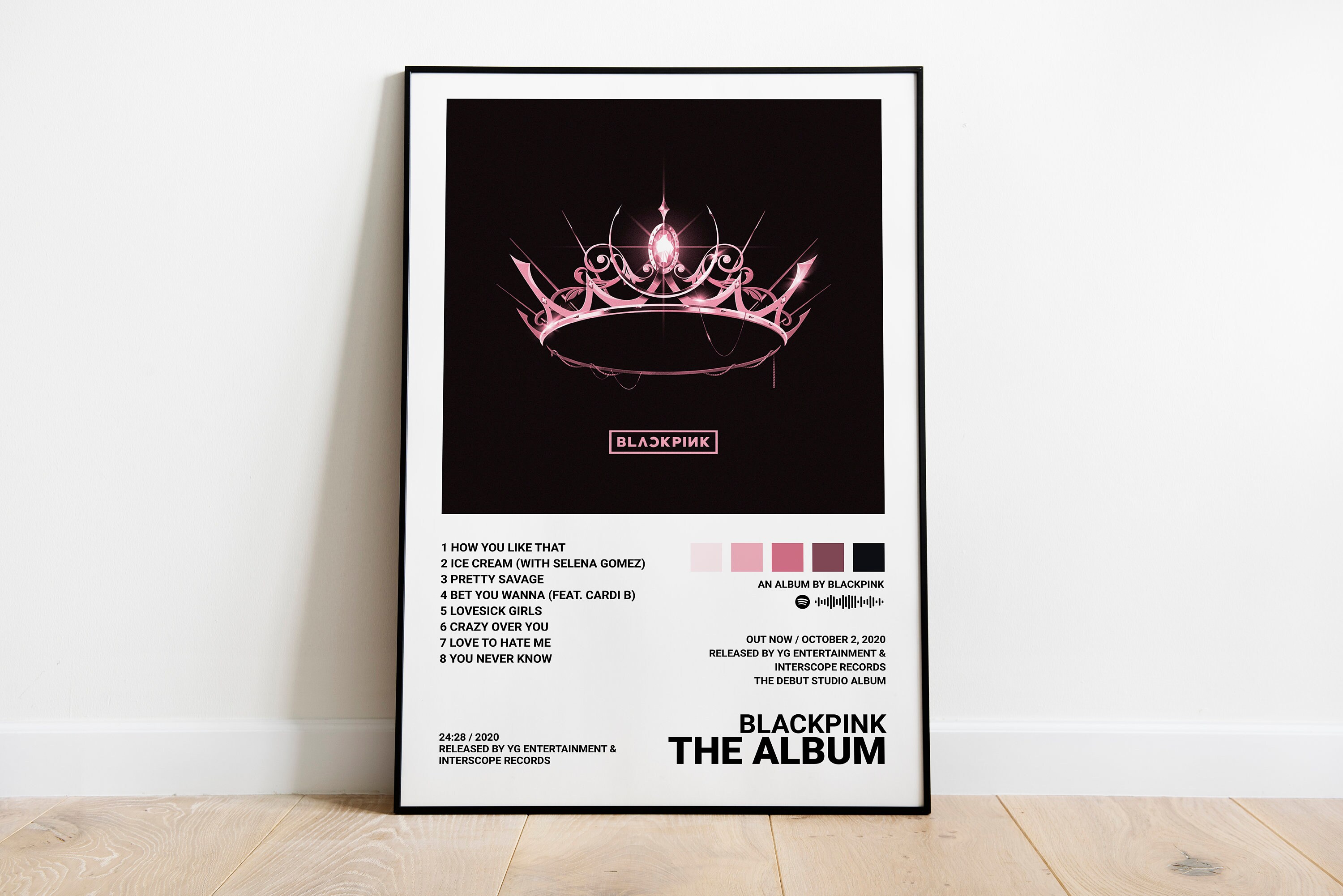 Blackpink - The Album Poster / Album Cover Poster / Room Decor / Music ...