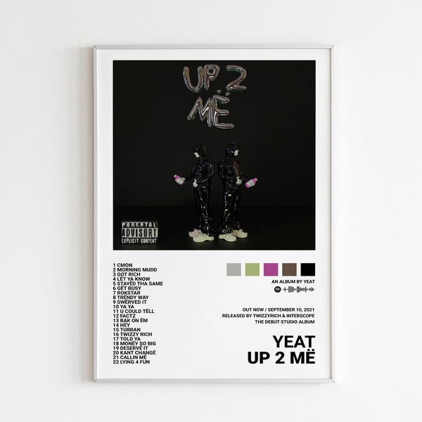 Yeat up 2 Më - Etsy UK