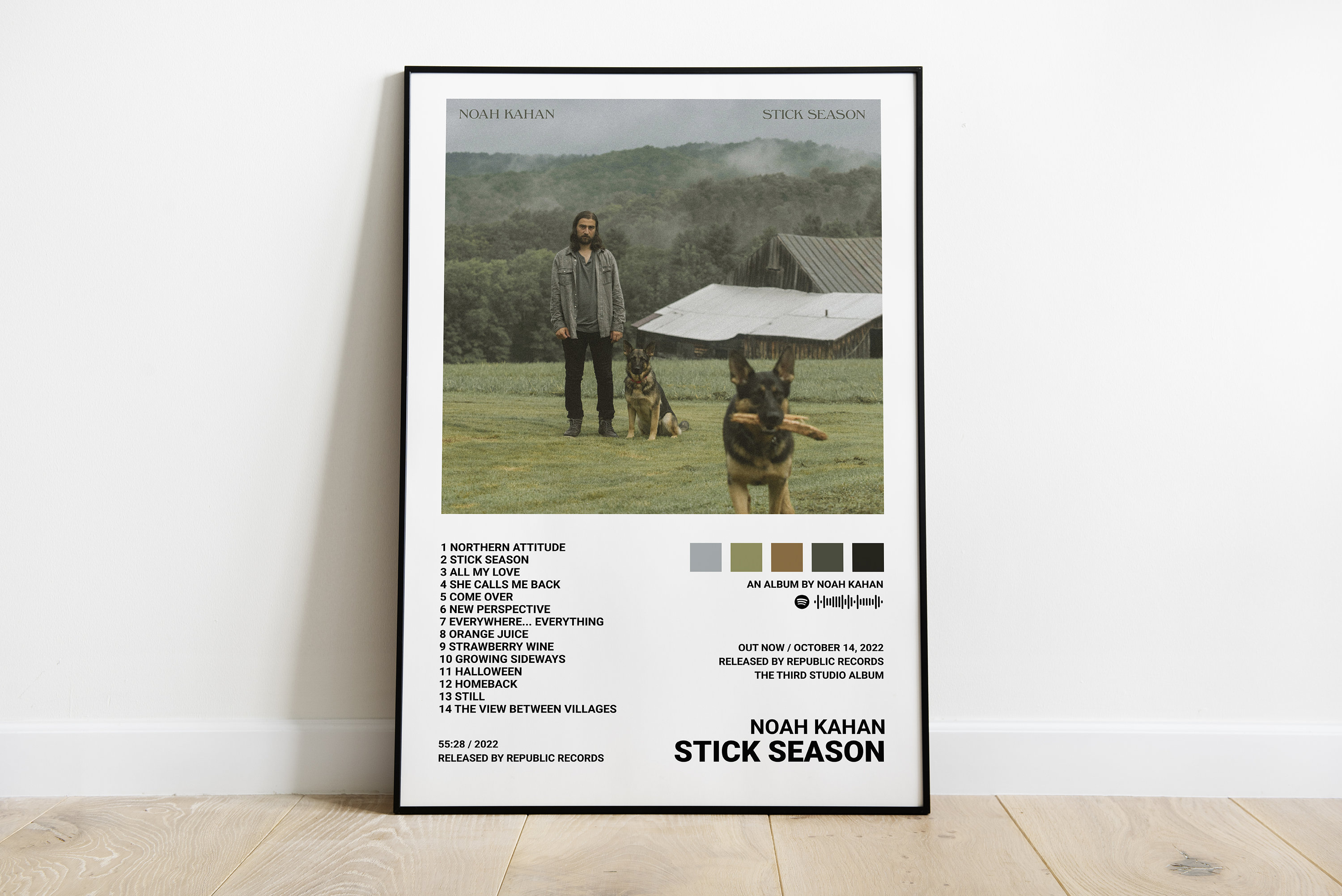 Noah Kahan Posters / Stick Season Poster / Noah Kahan, Stick Season ...