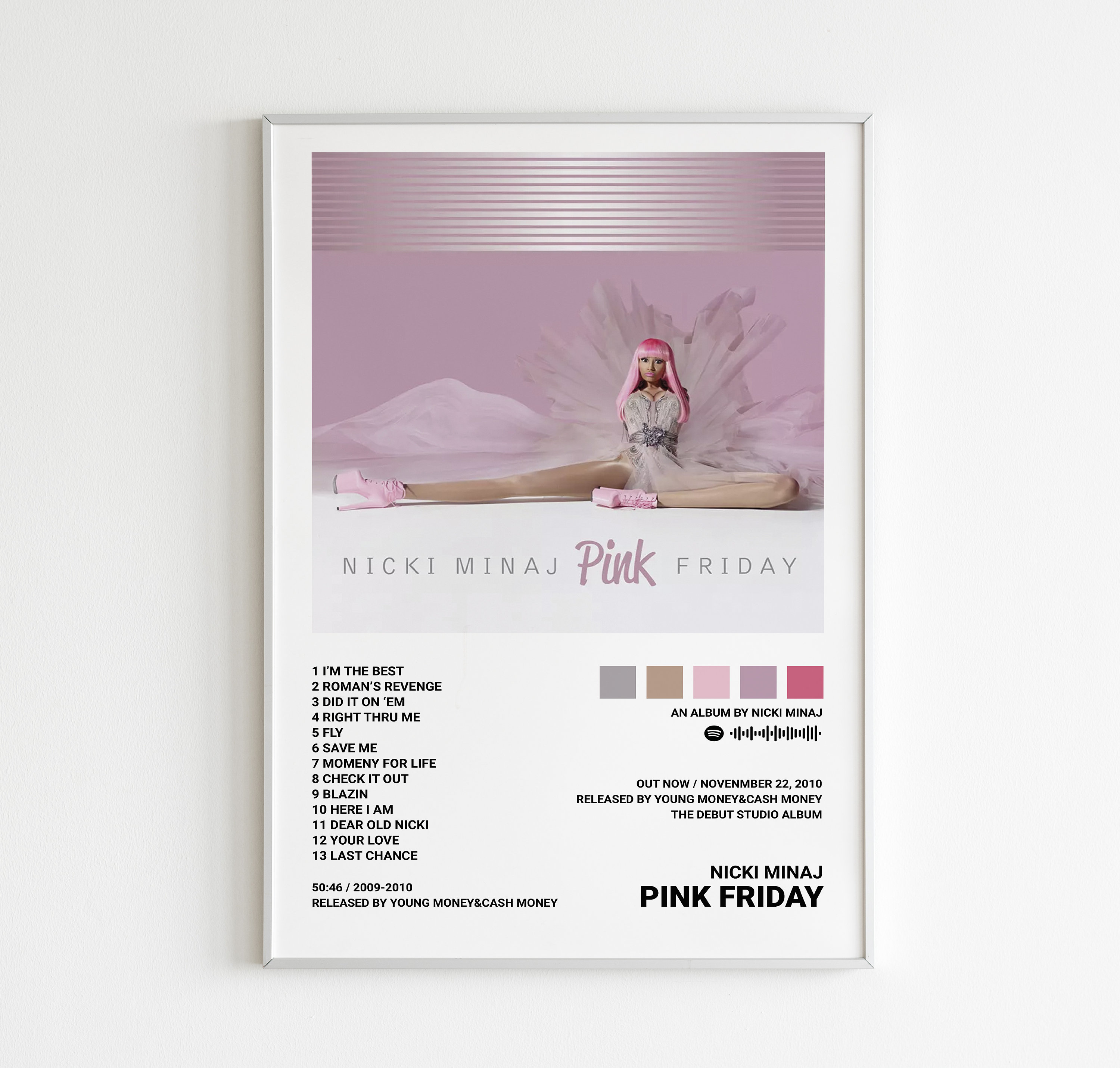 Nicki Minaj Pink Friday Drawings