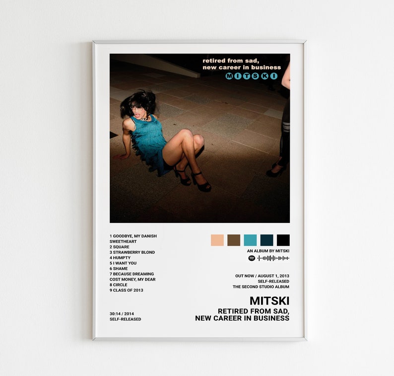 Mitski Posters / Retired From Sad New Career in Business - Etsy Hong Kong
