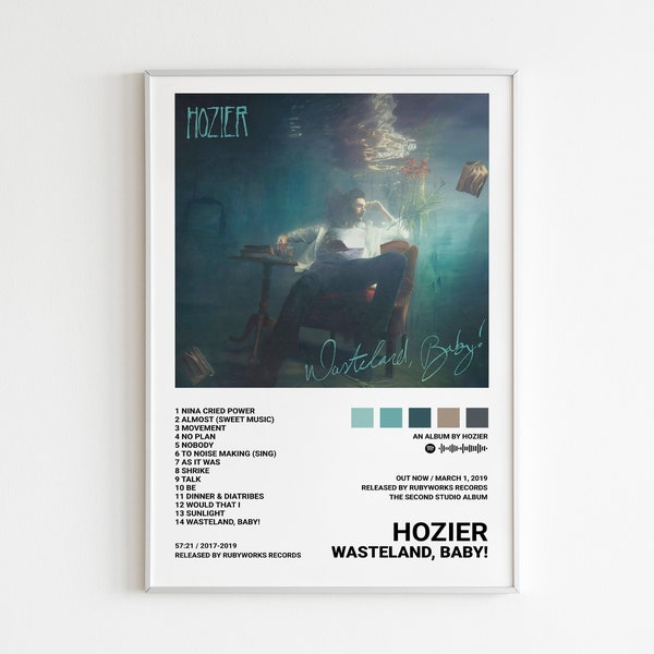 Album Cover Posters Hozier - Etsy