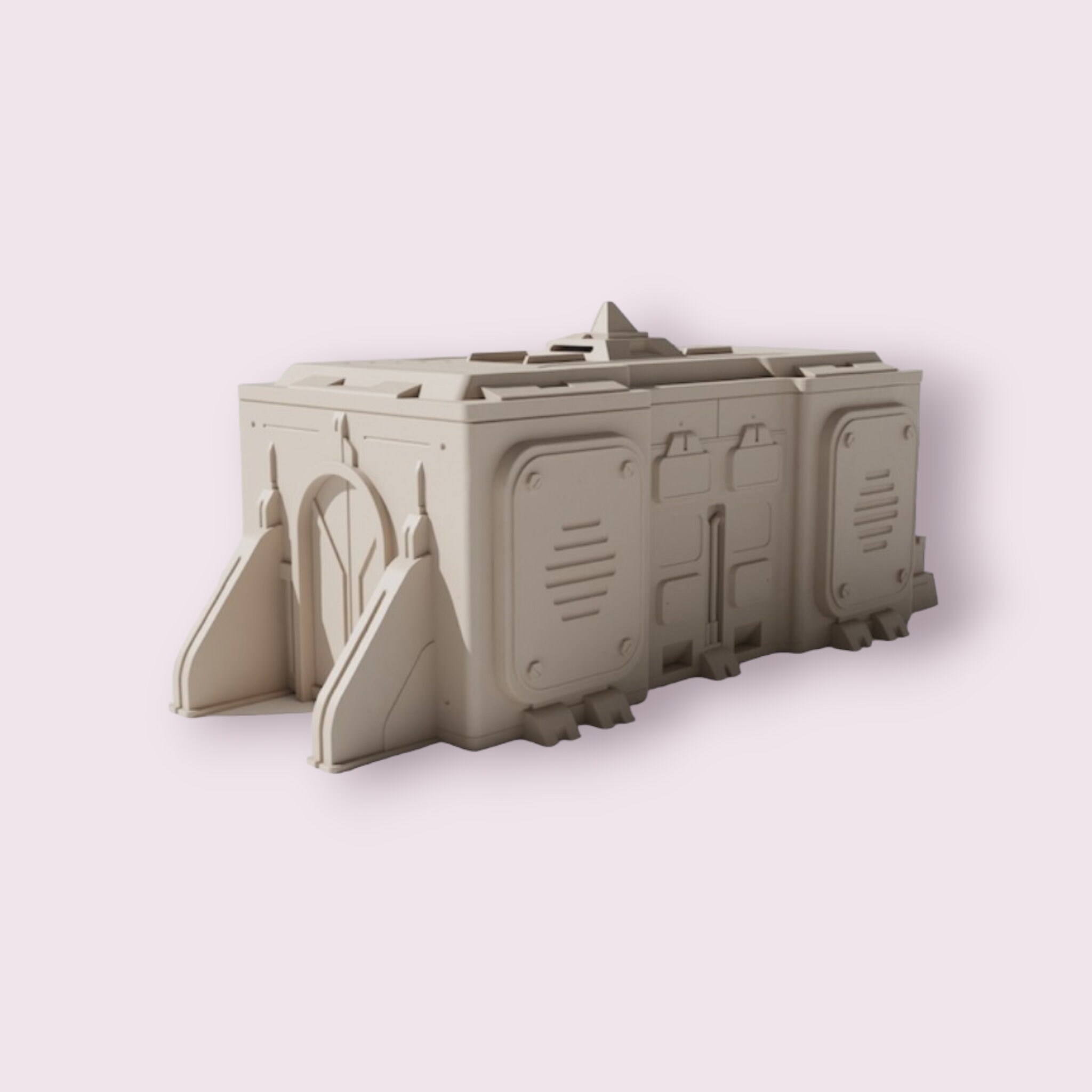 Sci-fi Storage Building 3D Printed Terrain - Etsy