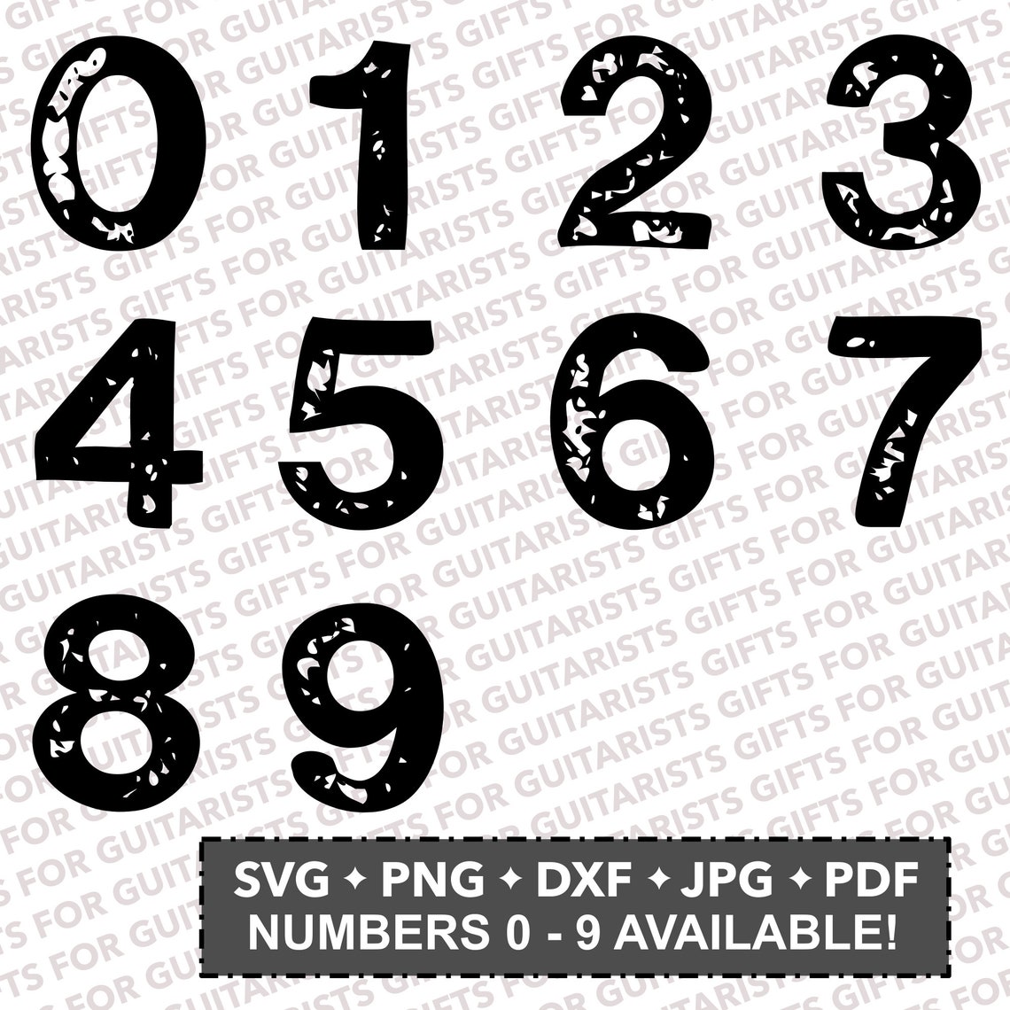 Distressed Faded Font SVG Distressed Font Grunge Font Distressed ...