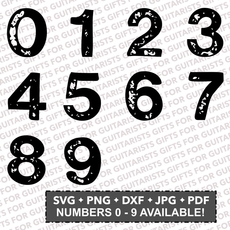 Distressed Faded Font SVG Distressed Font Grunge Font Distressed ...