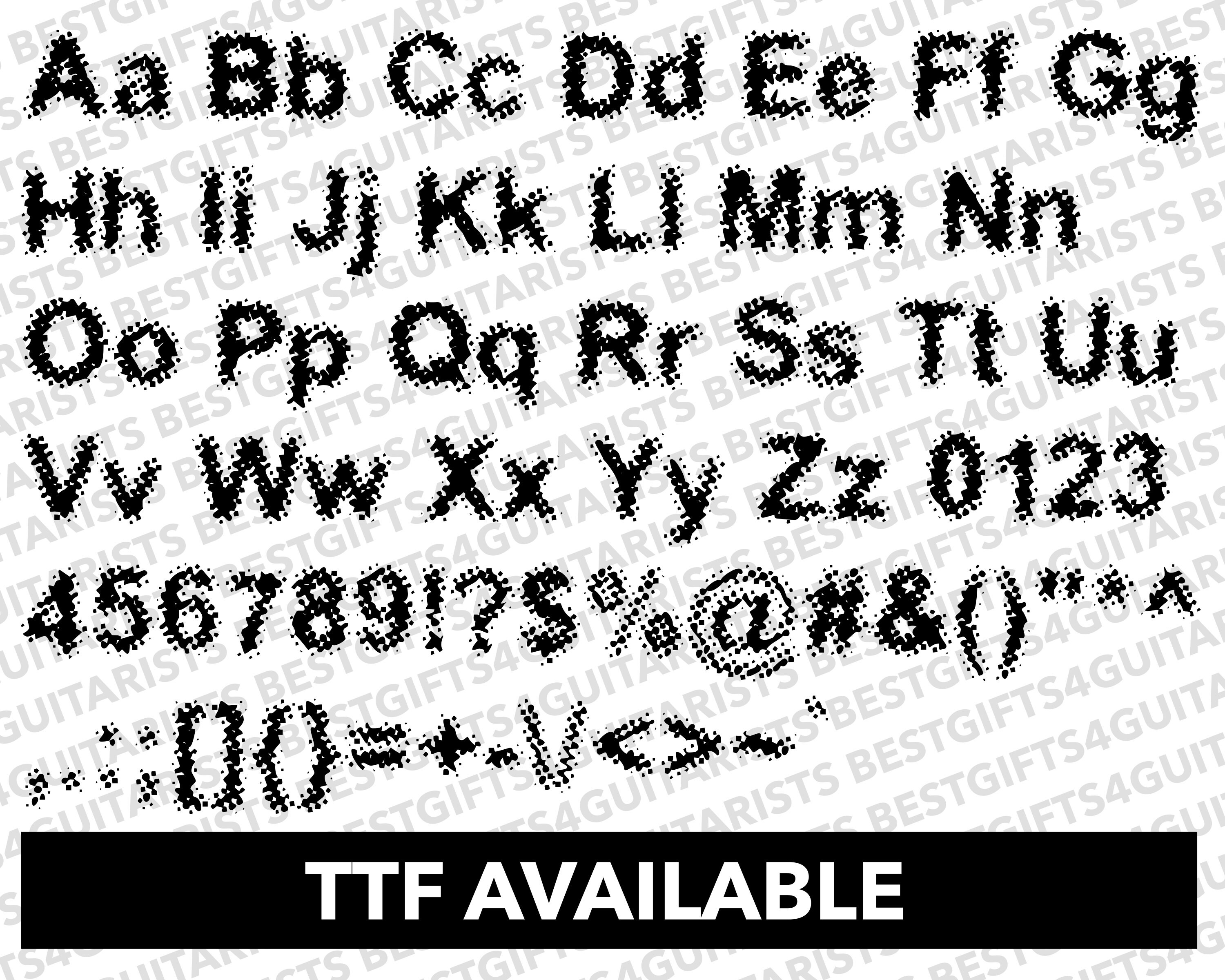 Cyberpunk Acid Font SVG, Cyberpunk Font for Cricut, Cyberpunk Font SVG ...