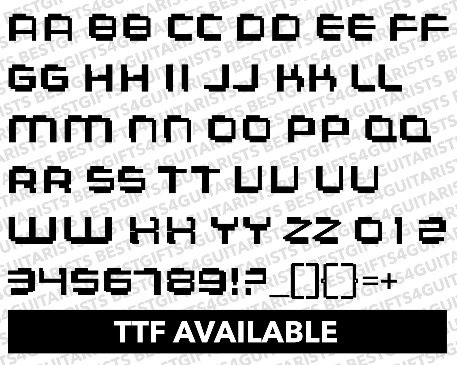 Pixel Space Font SVG, Pixel Font for Cricut, Pixel Font SVG, PNG, Jpg ...