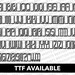 Metal Plate Font SVG, Distressed Font TTF, Distressed Letters SVG, Png ...