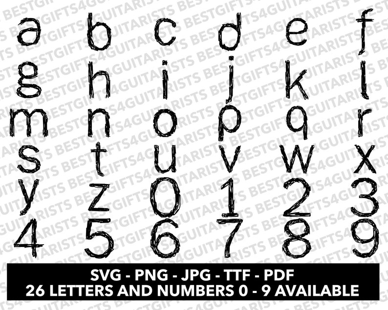 Murder Mystery Message Font SVG, Murder Mystery Font for Cricut, Murder ...