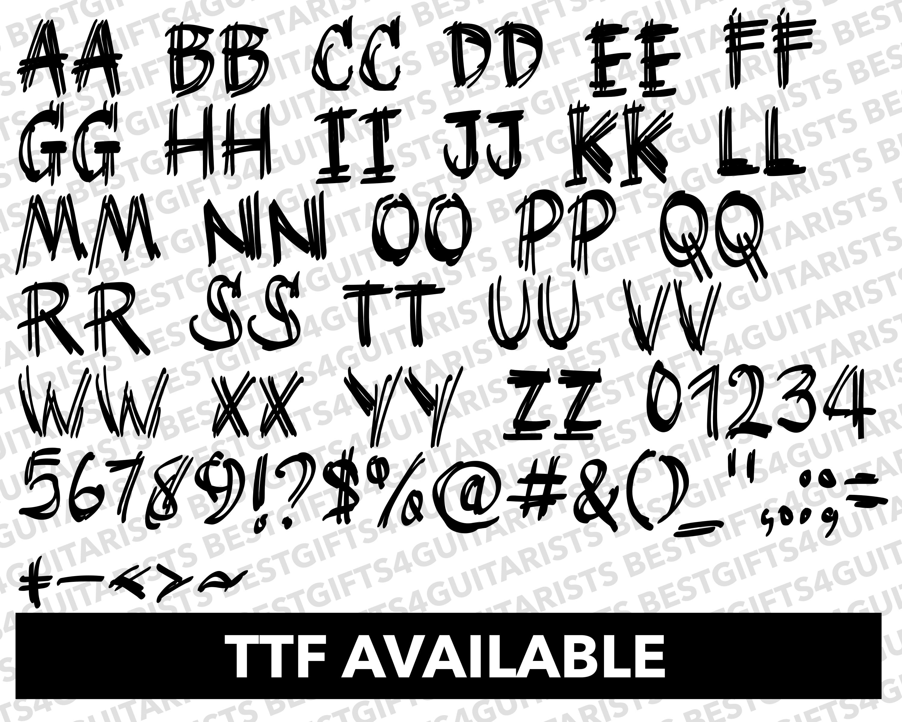 Horror Hell Font SVG, Horror Font for Cricut, Horror Font SVG, PNG, Jpg ...