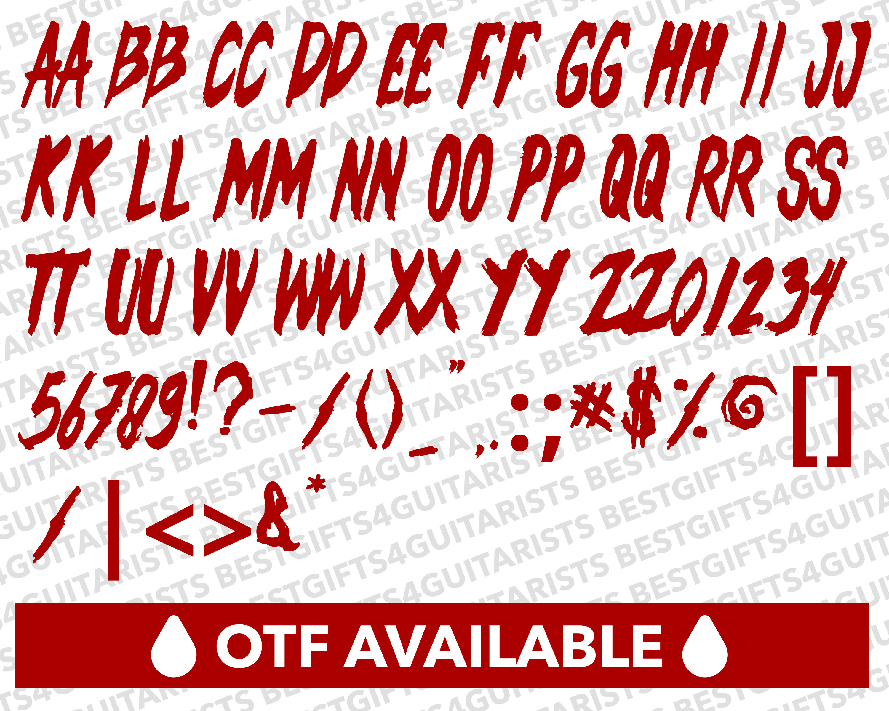 Bleeding Font SVG, Blood Font for Cricut, Blood Font SVG, PNG, Jpg, Otf ...