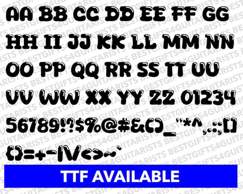 Bubble 2 Font SVG, Bubble Font for Cricut, Bubble Font SVG, PNG, Jpg ...