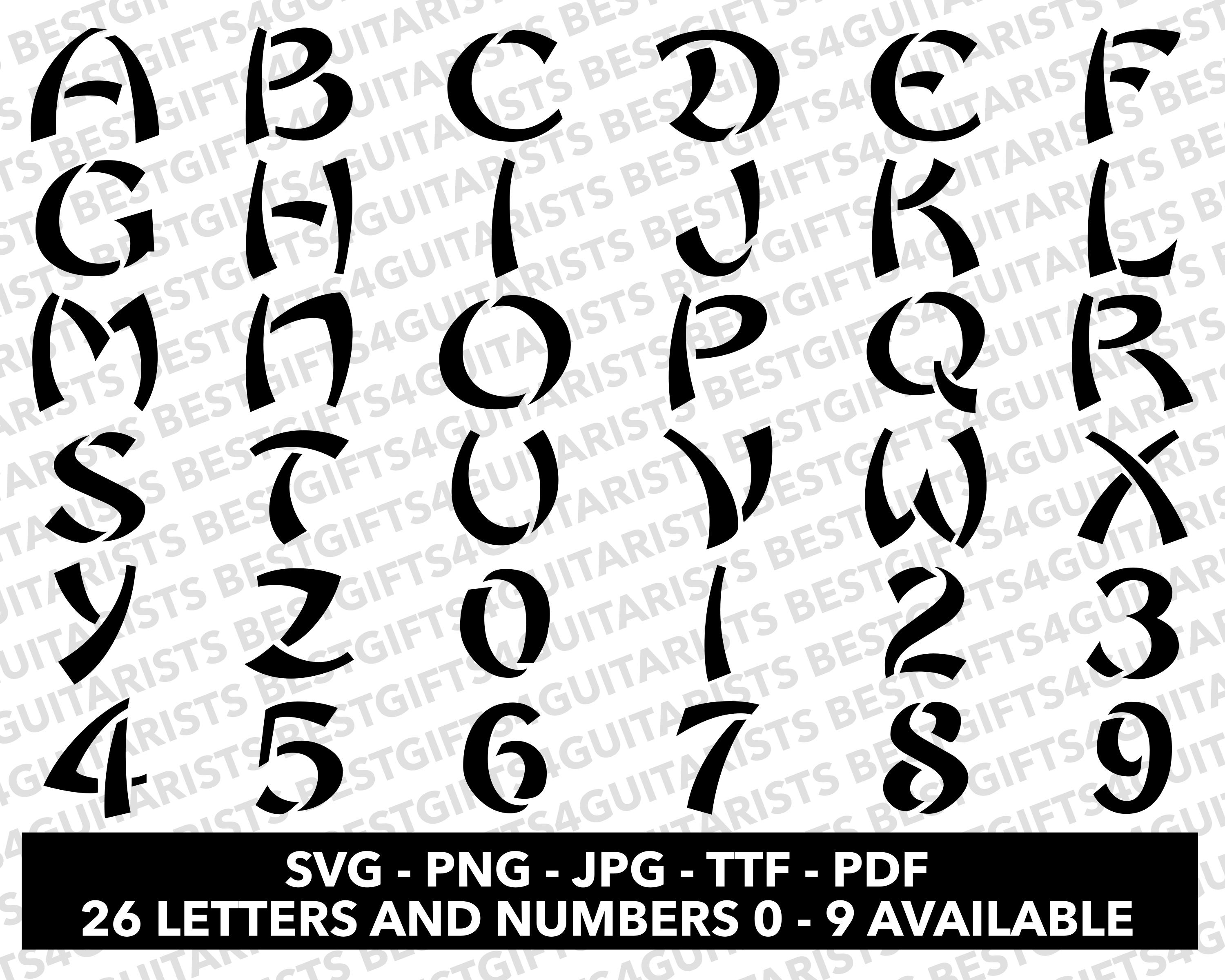 Chinese Font SVG, Chinese Font for Cricut, Chinese Font SVG, PNG, Jpg ...