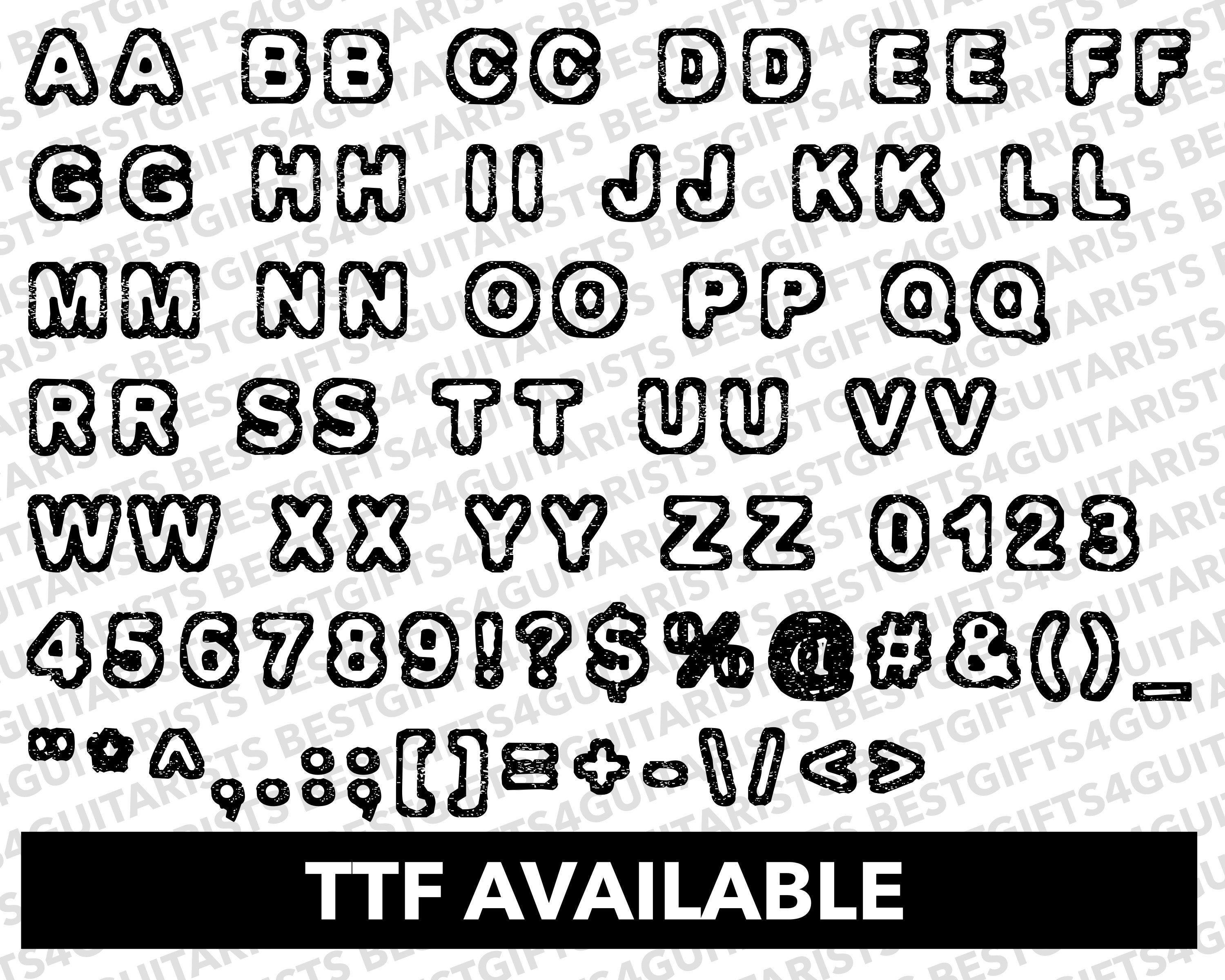 Faded Outline Font SVG, Faded Font for Cricut, Faded Font SVG, PNG, Jpg ...